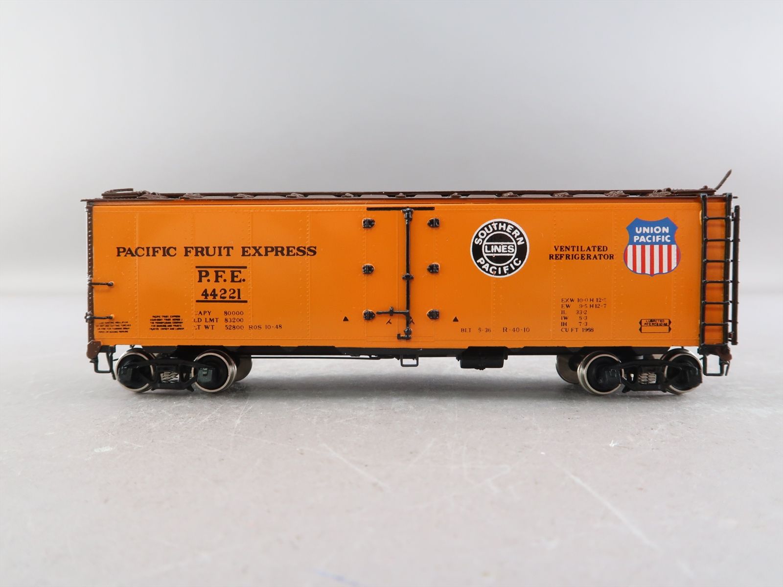HO Brass Model - CIL 2136.1 PFE Pacific Fruit Express Union Pacific UP ...