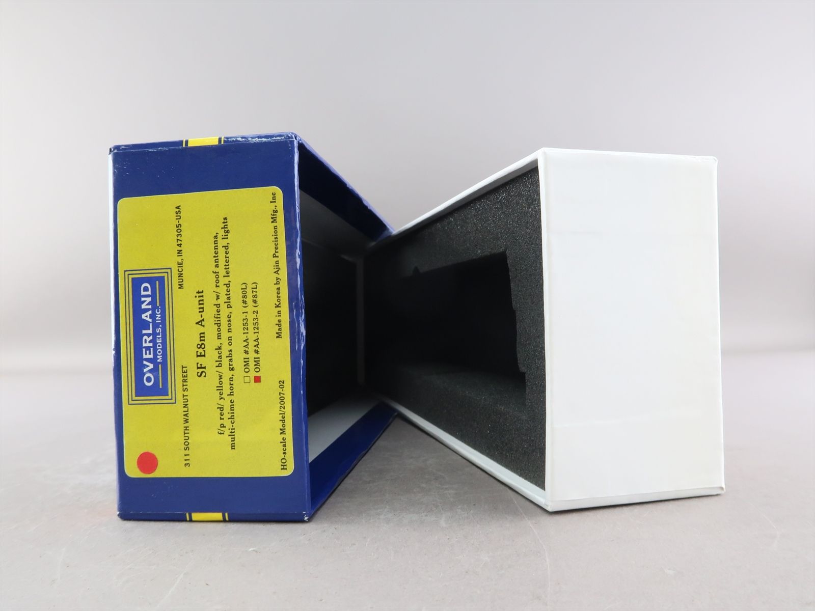 HO Brass Model - OMI 1253-2 AT&SF Santa Fe E8 E8m E8mA #87L - F/P ...