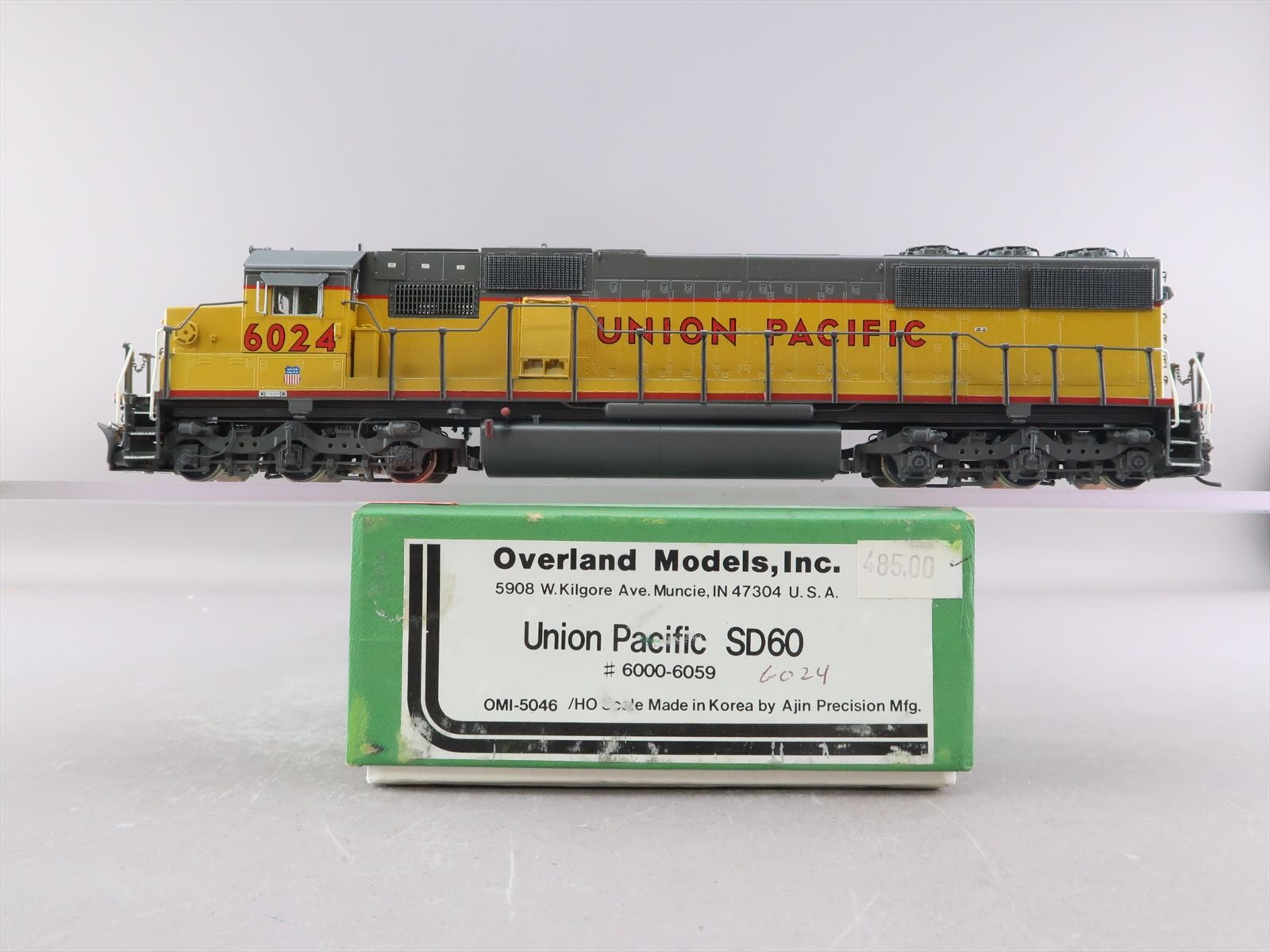 HO Brass Model - OMI 5046 UP UP Union Pacific SD60 #6024 - Custom ...