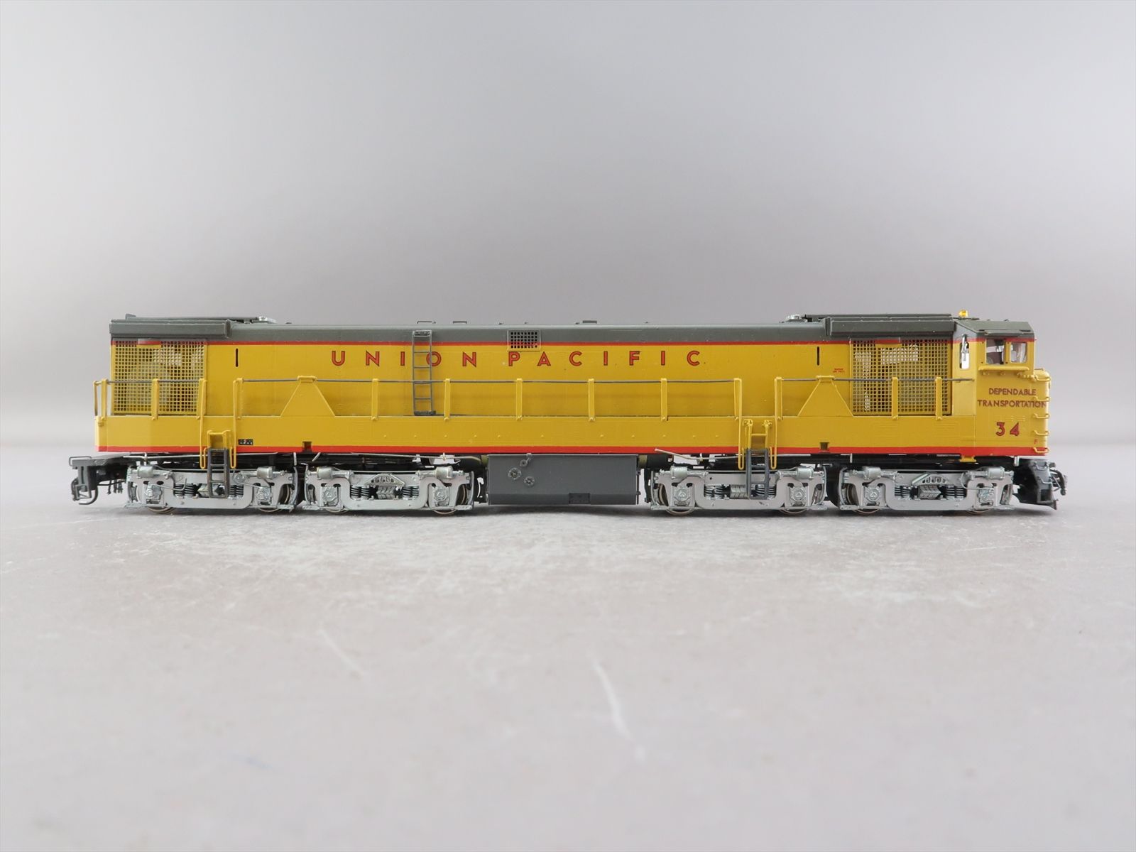 HO Brass Model - OMI 5441 UP Union Pacific U50D #34 - Custom - 1992 Run ...