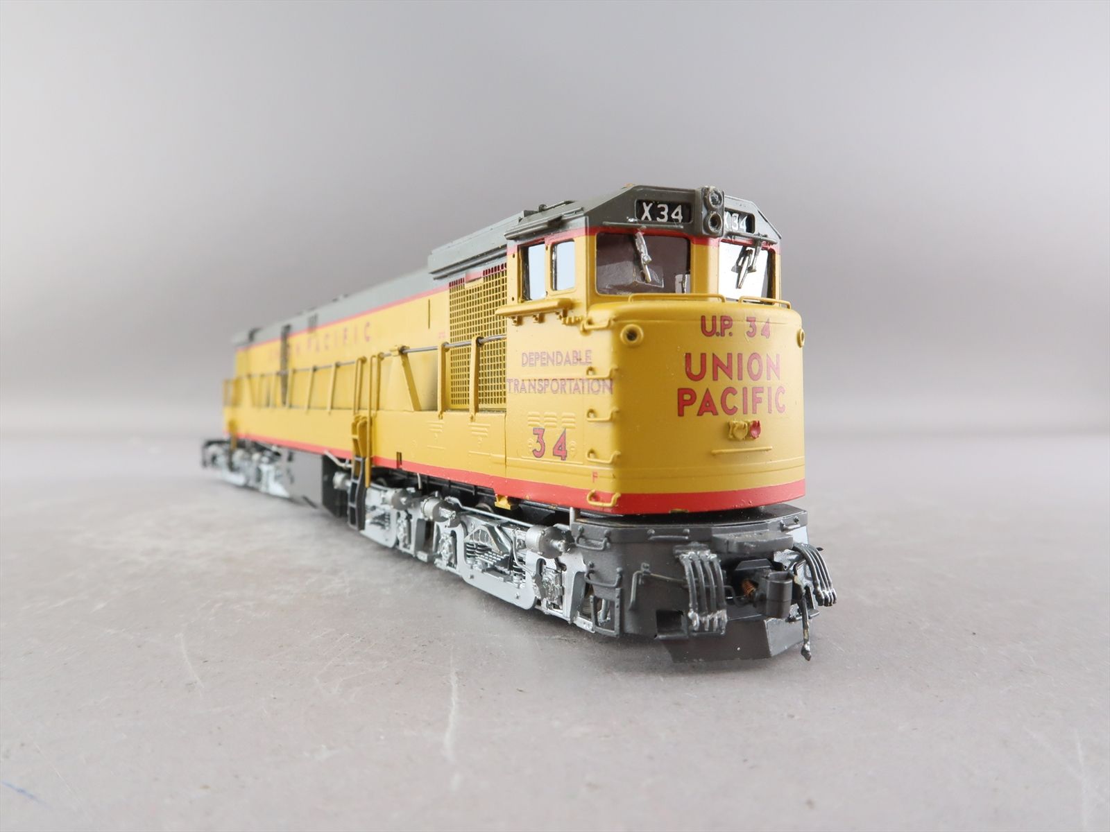 HO Brass Model - OMI 5441 UP Union Pacific U50D #34 - Custom - 1992 Run ...