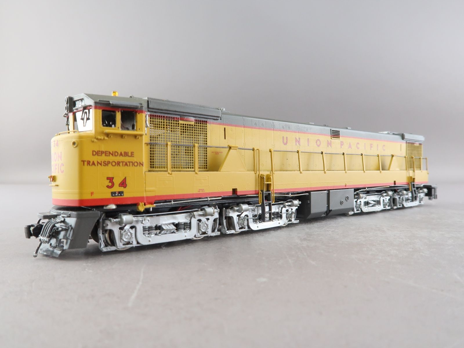HO Brass Model - OMI 5441 UP Union Pacific U50D #34 - Custom - 1992 Run ...