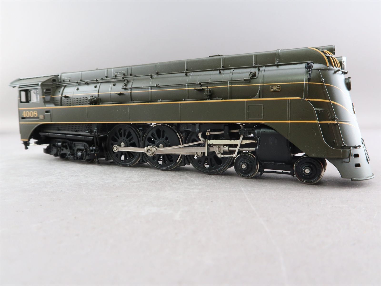 HO Brass Model - CIL 2270.1 C&NW Chicago & Northwestern 4-6-4 E-4 #4008 - Coal / Streamlined - F ...