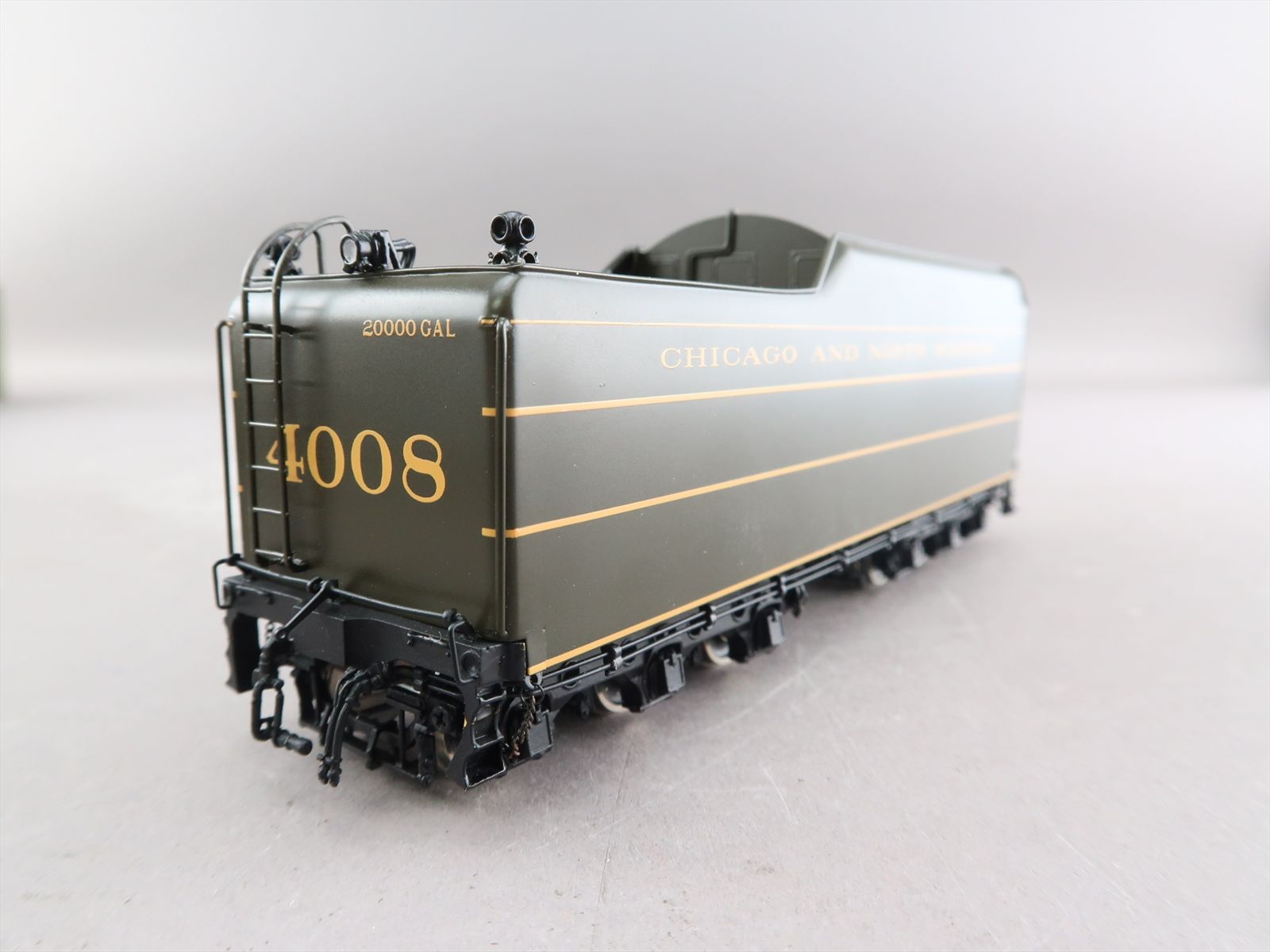 HO Brass Model - CIL 2270.1 C&NW Chicago & Northwestern 4-6-4 E-4 #4008 - Coal / Streamlined - F ...