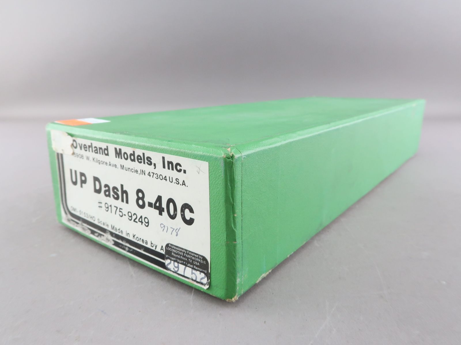 HO Brass Model - OMI 5153 UP Union Pacific Dash 8-40C #9178 - Custom ...