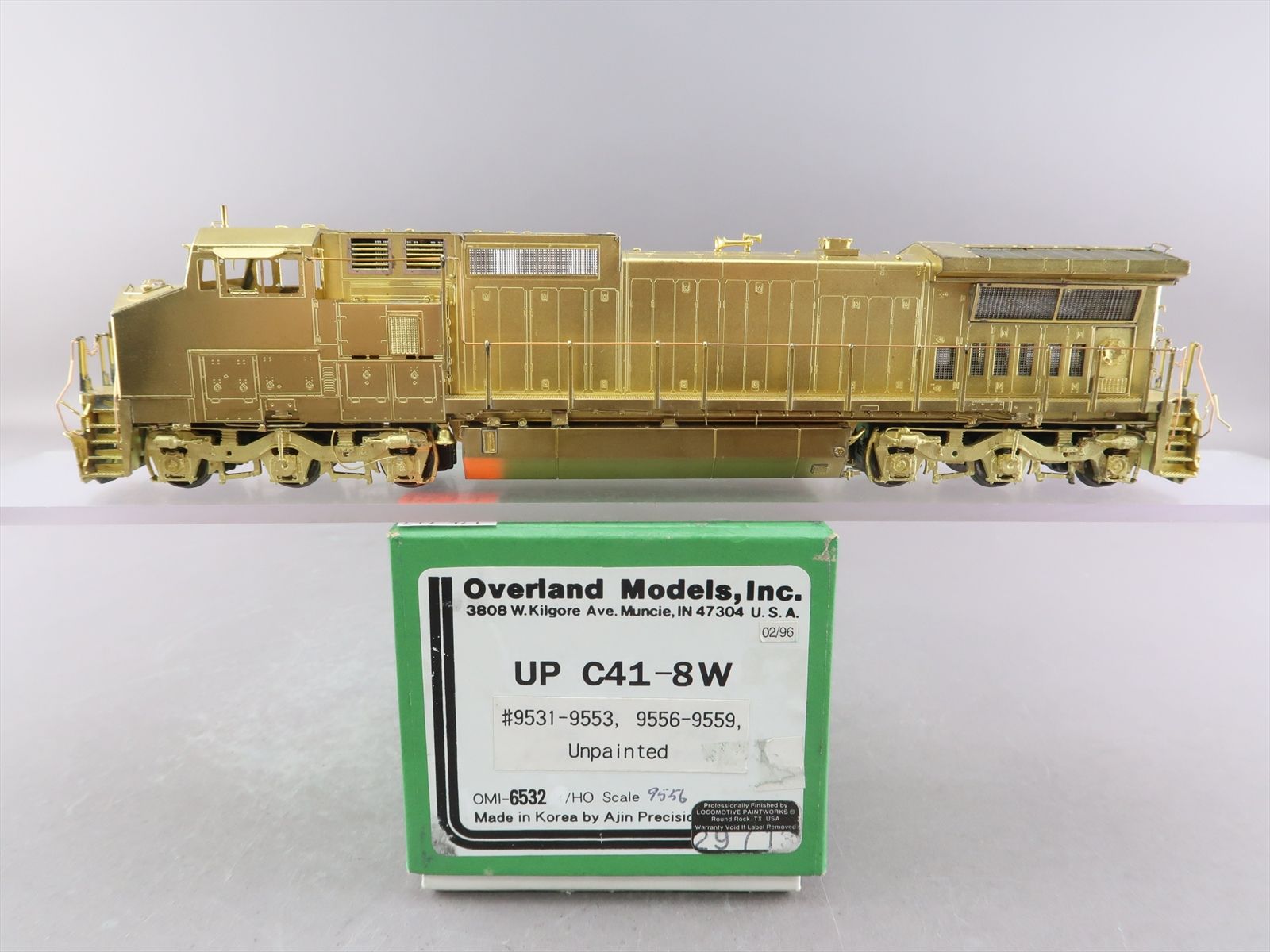 HO Brass Model - OMI 6532 UP Union Pacific C41-8W - Unpainted - 1996 Run - Ajin