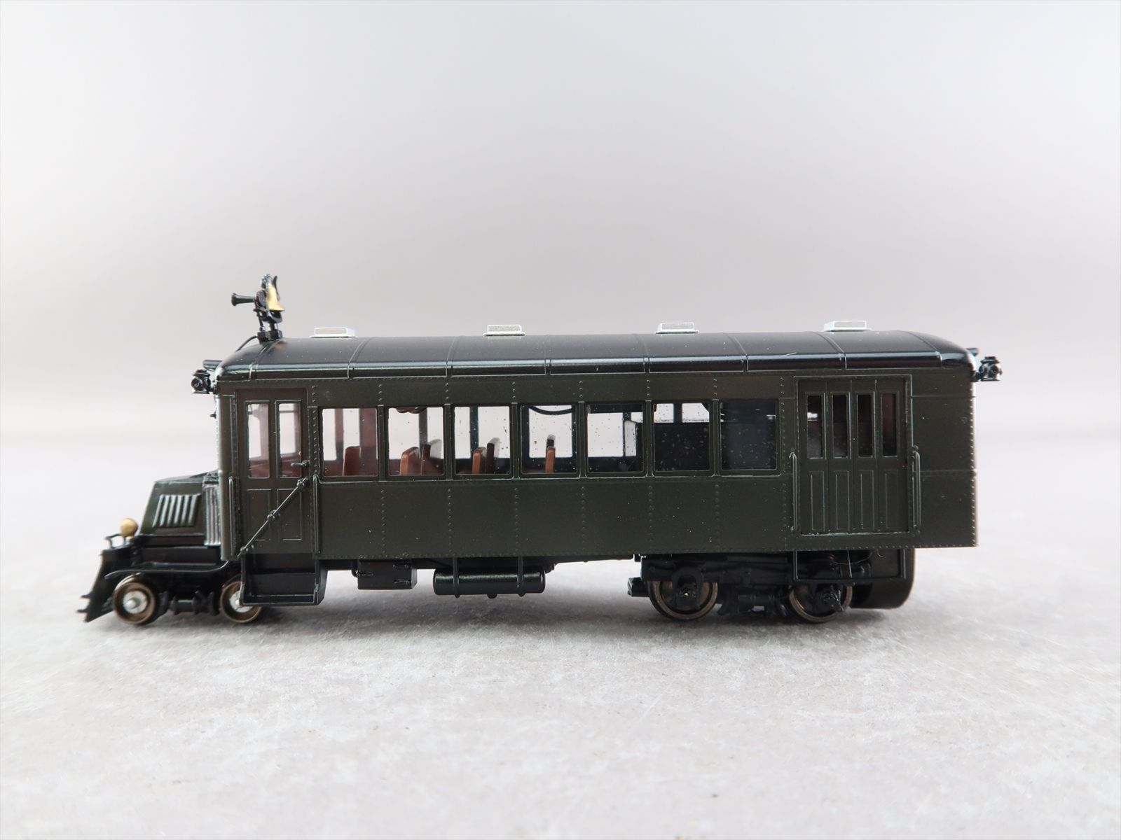 HOn3 Brass Model - PSC 16856-1 ACX Mack Railbus 4-Wheel Drive Green ...
