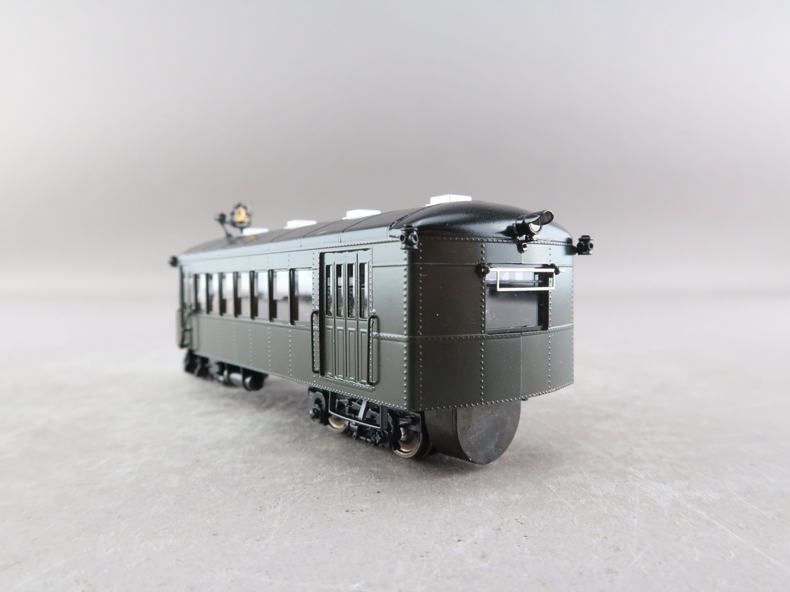 HOn3 Brass Model - PSC 16856-1 ACX Mack Railbus 4-Wheel Drive Green ...