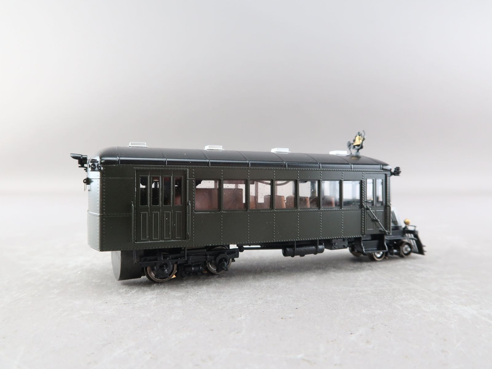 HOn3 Brass Model - PSC 16856-1 ACX Mack Railbus 4-Wheel Drive Green ...