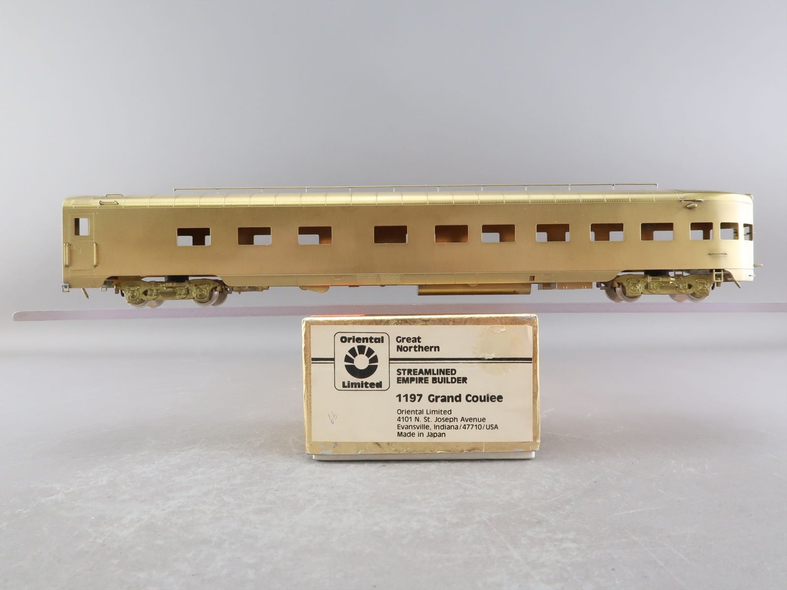 HO Brass Model - Oriental GN Great Northern Empire Builder Observation ...