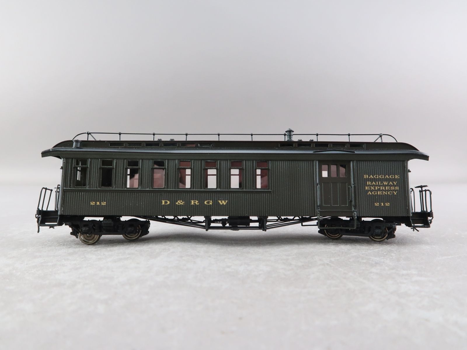 HOn3 Brass Model - PSC 17280-1 D&RGW Rio Grande Combine #212 Pullman ...