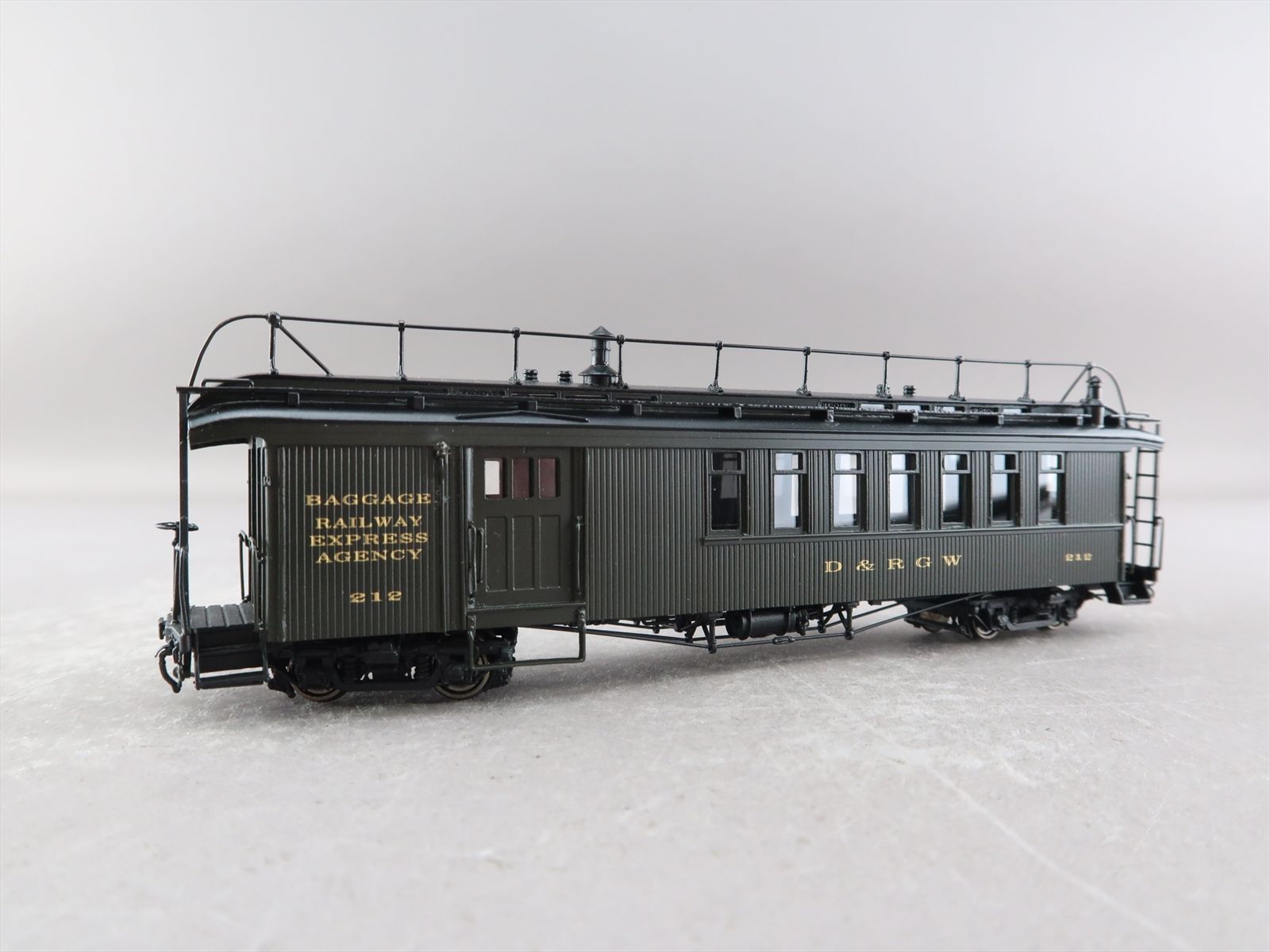 HOn3 Brass Model - PSC 17280-1 D&RGW Rio Grande Combine #212 Pullman ...