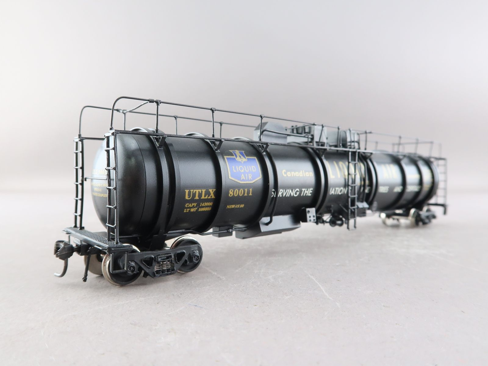 HO Brass Model - OMI 3029 UTLX Canadian Company Limited 61' Liquid Air ...