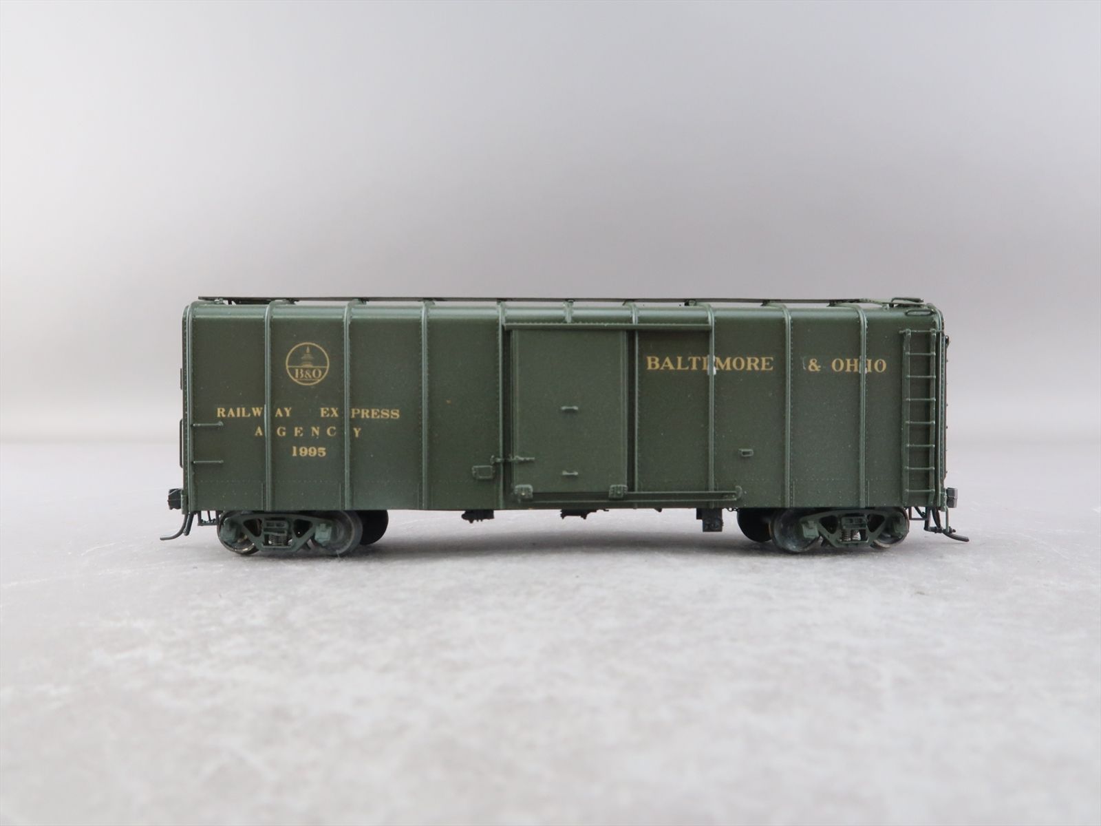 HO Brass Model - PSC 15742-1 B&O Baltimore & Ohio C-16 Boxcar Box Car ...