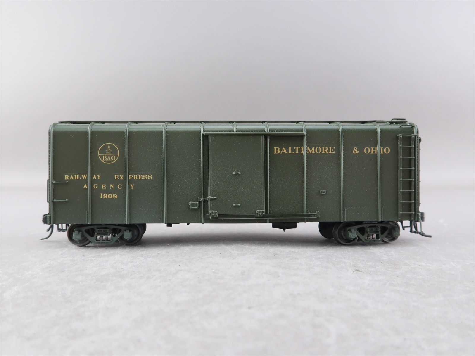 HO Brass Model - PSC 15742-1 B&O Baltimore & Ohio C-16 Boxcar Box Car ...