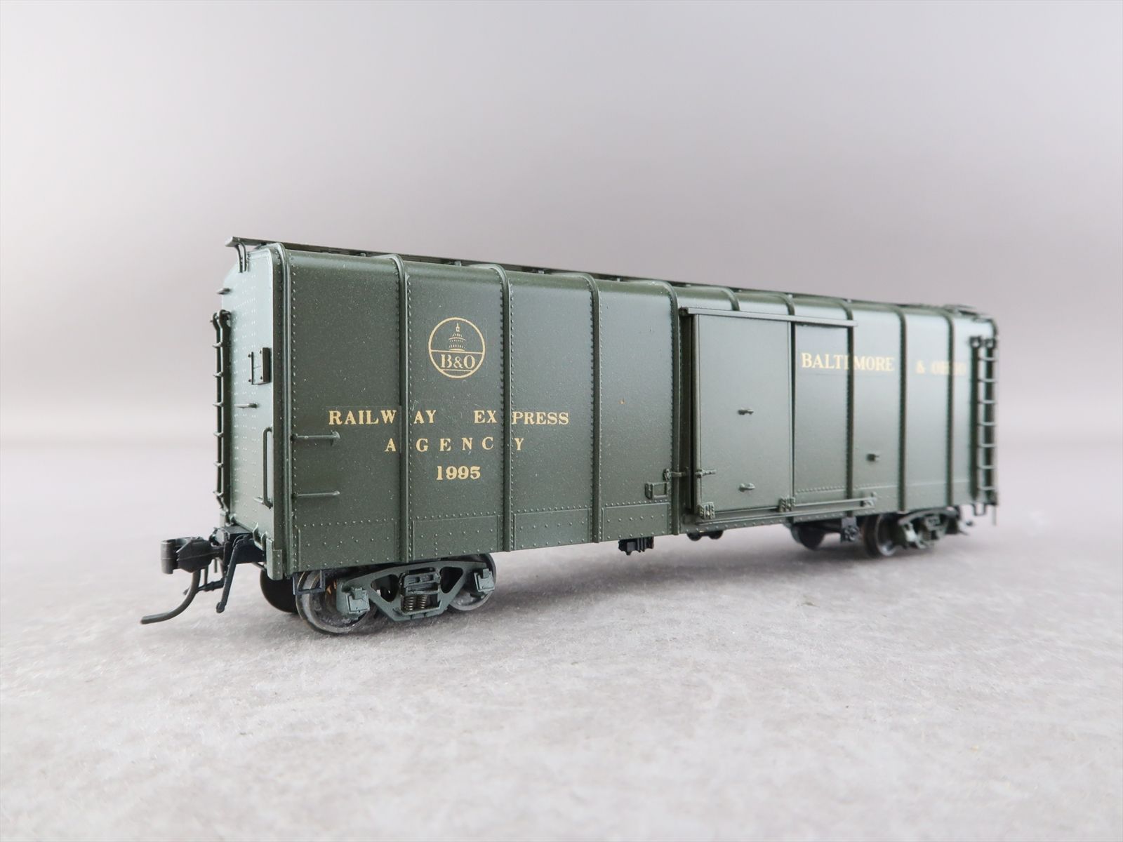 HO Brass Model - PSC 15742-1 B&O Baltimore & Ohio C-16 Boxcar Box Car ...