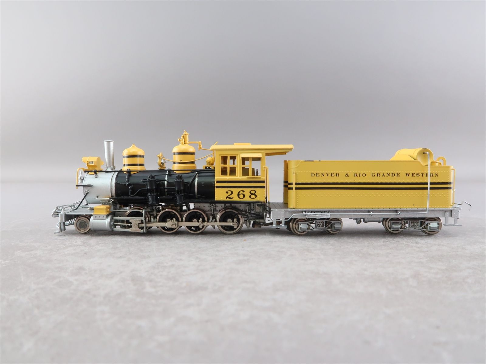 HOn3 Brass Model - SS Sunset D&RGW Rio Grande C-16 2-8-0 Bumblebee #268 ...
