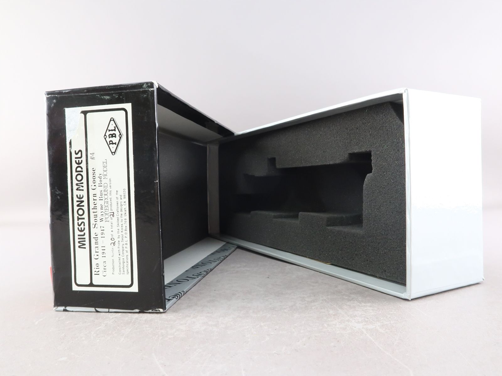 Sn3 Brass Model - PBL Milestone RGS Rio Grande Southern Galloping Goose ...