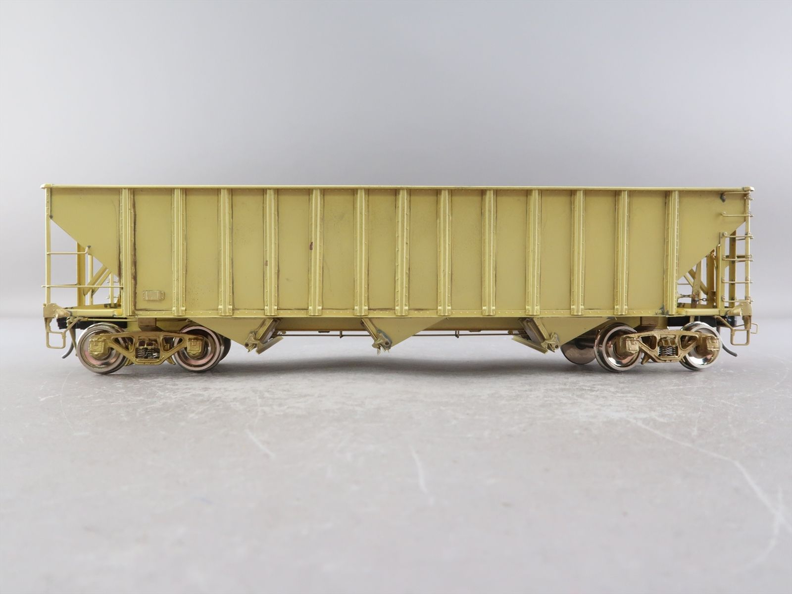 O Brass Model - PSC 16073 Misc Roads 3 Bay 70 Ton Hopper - Unpainted ...