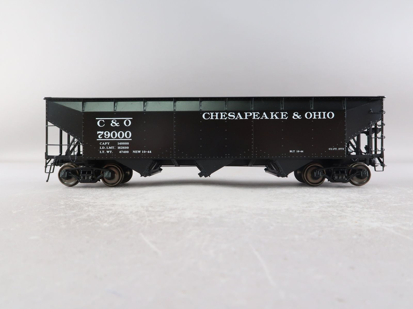 O Brass Model - PSC 17217-8 C&O Chesapeake & Ohio 70-Ton Triple Bay 3 ...