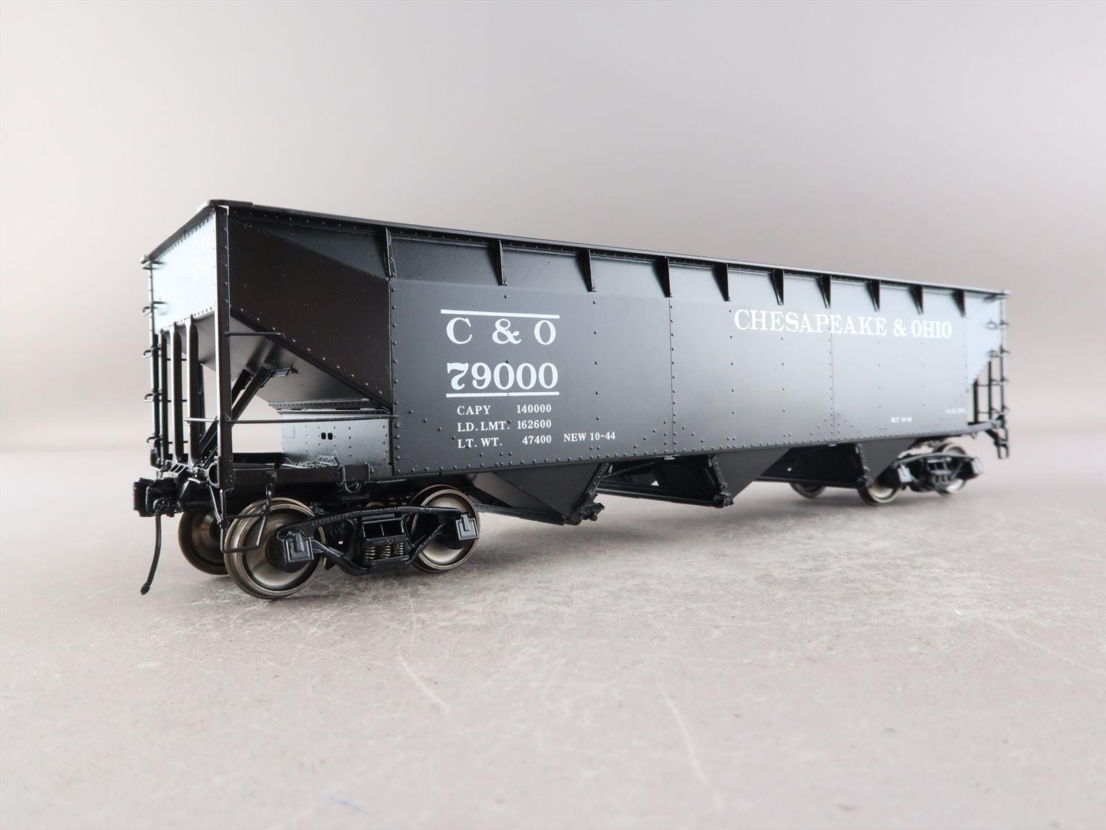 O Brass Model - PSC 17217-8 C&O Chesapeake & Ohio 70-Ton Triple Bay 3 ...