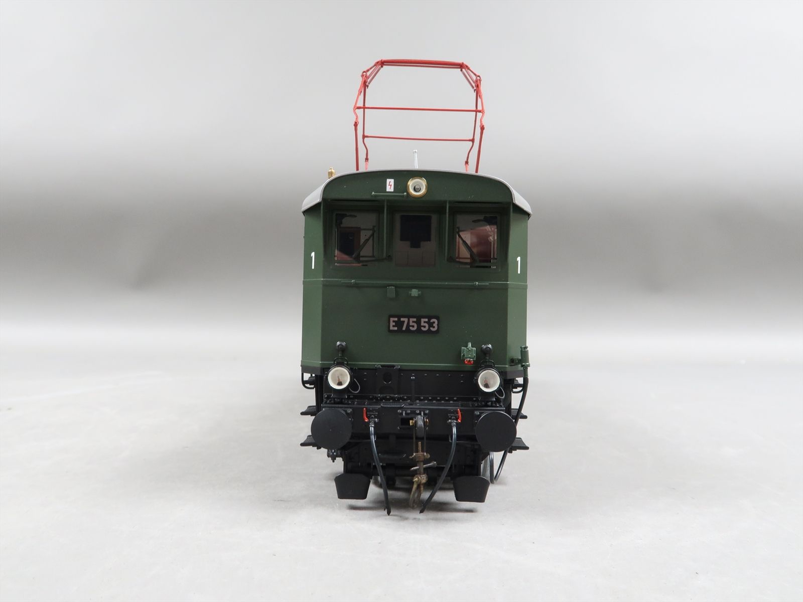 O Brass Model - Metropolitan DB Deutsche Reichsbahn Electric Locomotive E75 53 - F/P - 2001 Run ...