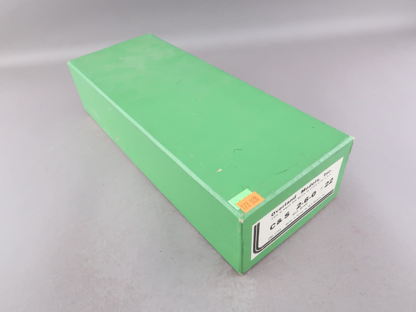 Sn3 Brass Model - OMI 1704 C&S Colorado & Southern 2-6-0 #22 - Custom ...