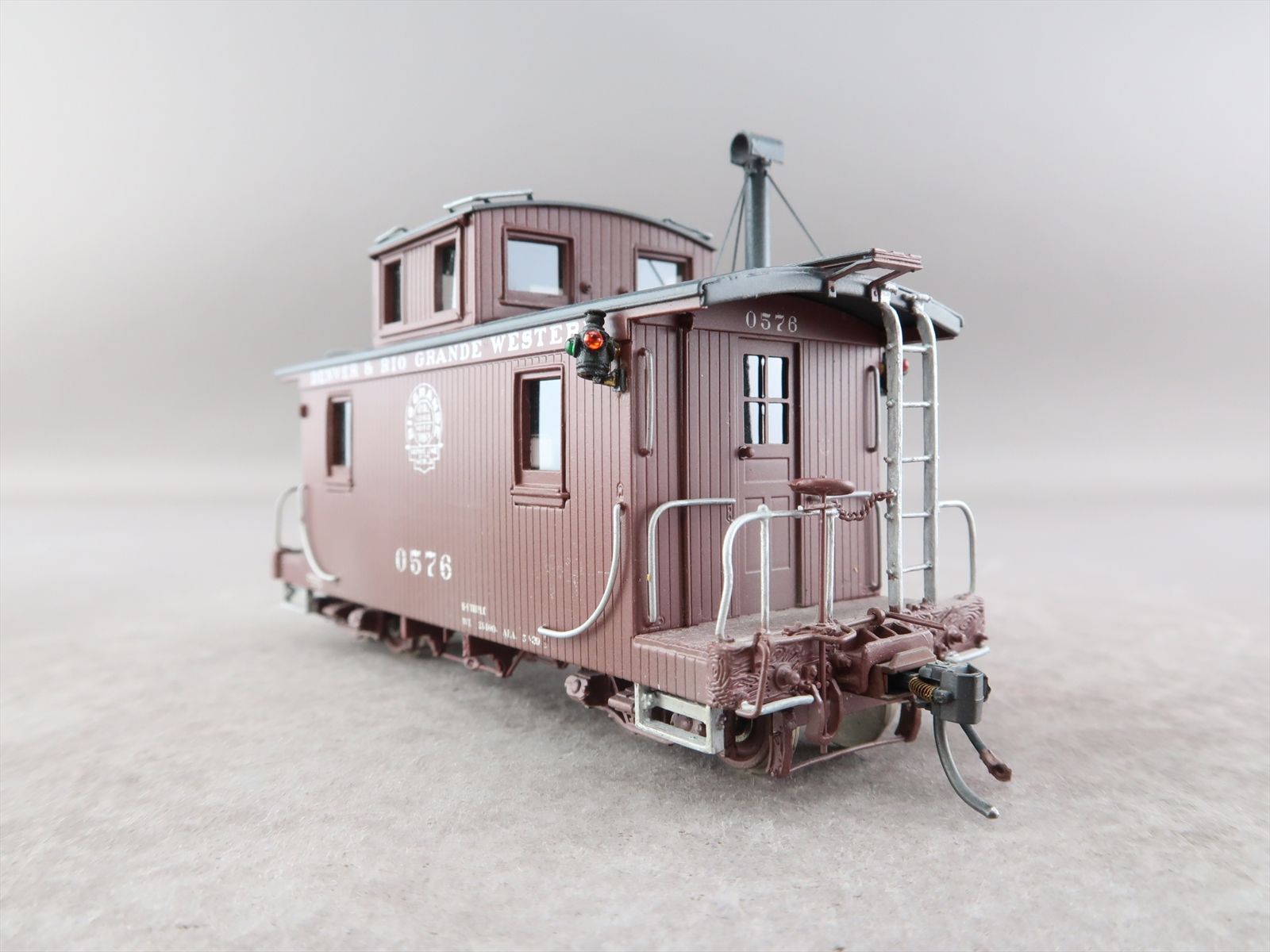 Sn3 Brass Model - OMI 1693.1 D&RGW Rio Grande 17' Wood Caboose #0576 ...