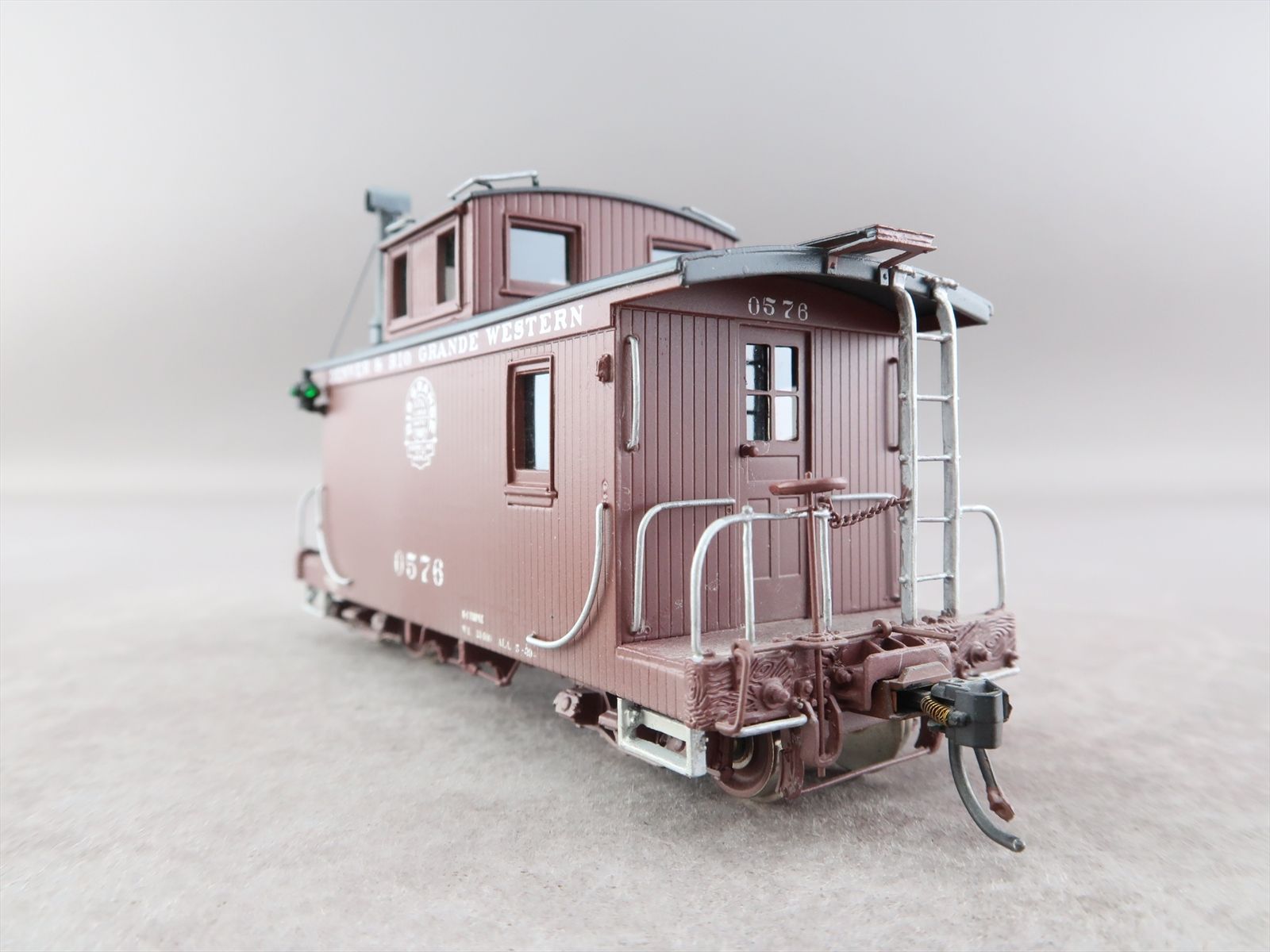 Sn3 Brass Model - OMI 1693.1 D&RGW Rio Grande 17' Wood Caboose #0576 ...