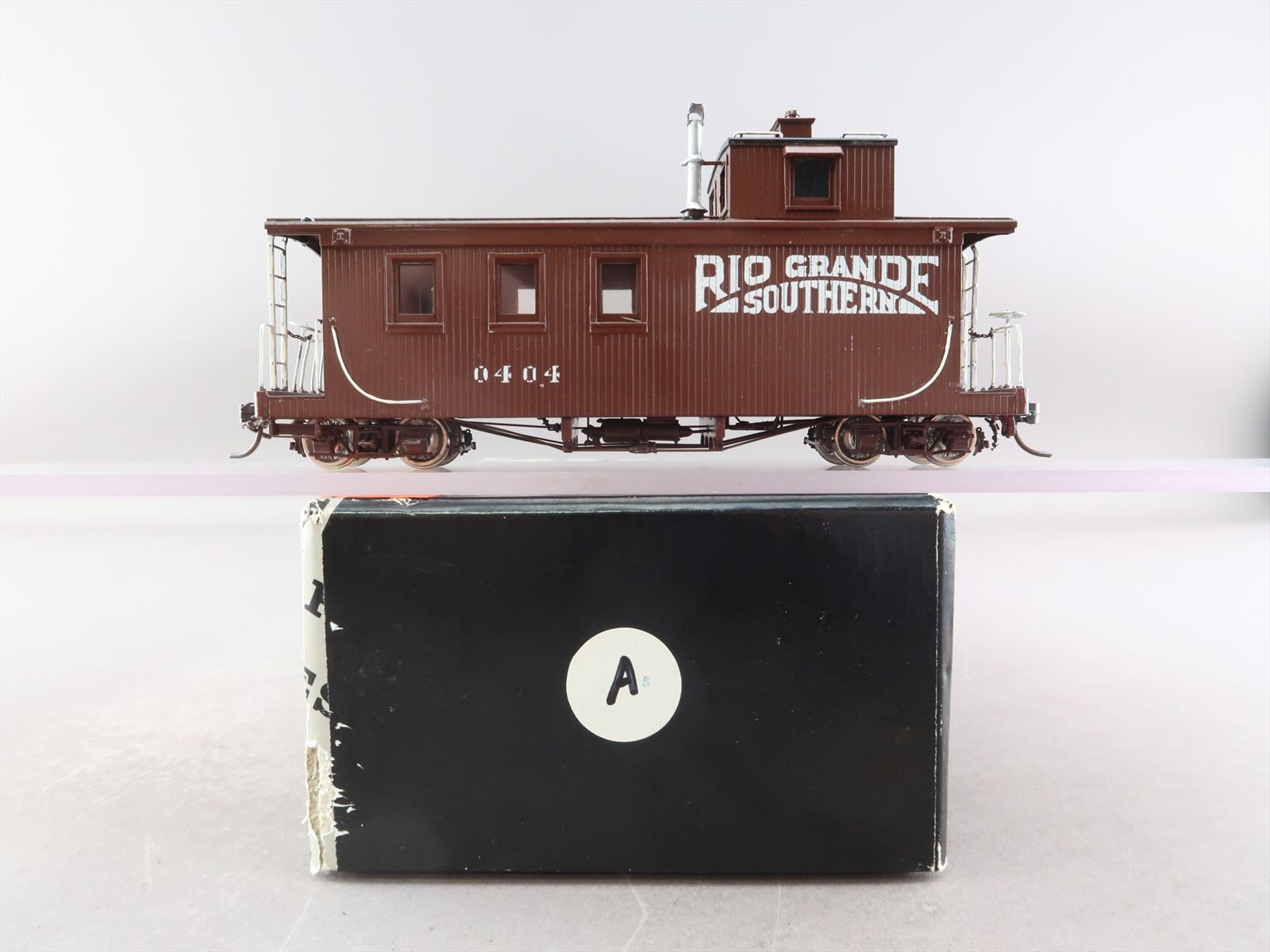 Sn3 Brass Model - PBL Milestone RGS Rio Grande Southern Long Caboose ...