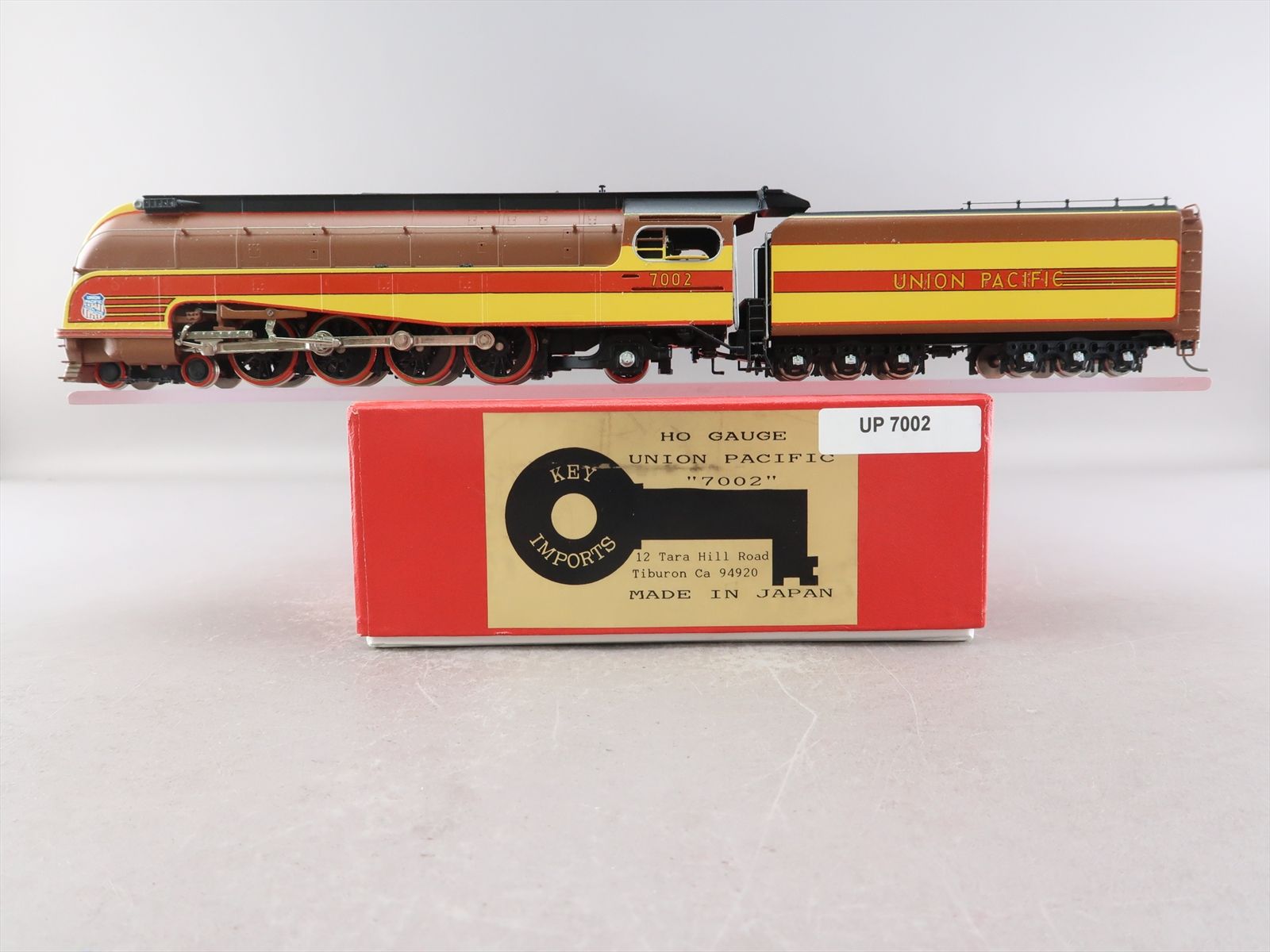 HO Brass Model - Key UP Union Pacific 4-8-2 49er Forty Niner #7002 ...