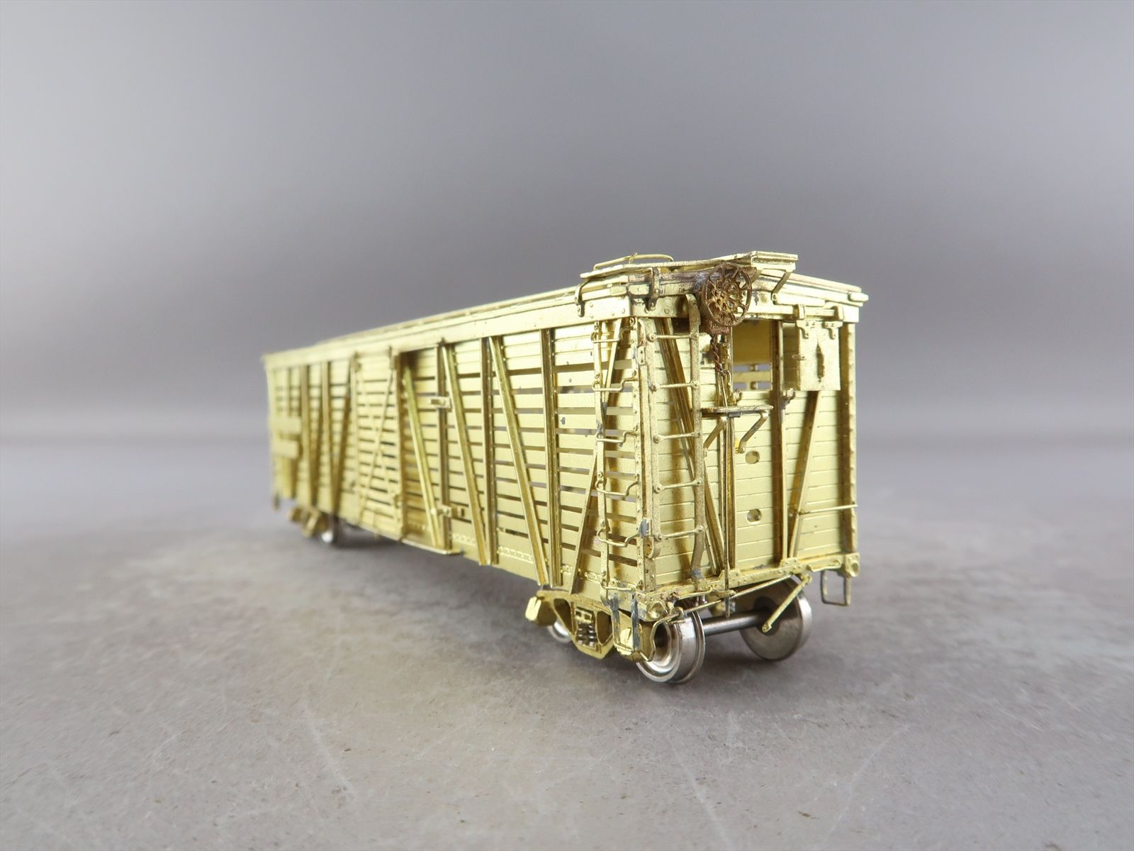 HO Brass Model - PRB Pecos AT&SF Santa Fe SK-U Stock Car - Unpainted ...