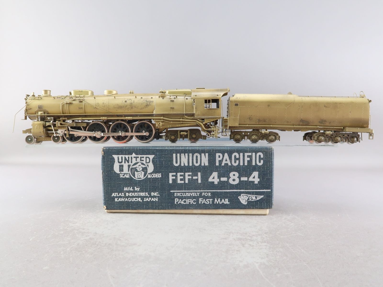 HO Brass Model - PFM UP Union Pacific FEF-1 4-8-4 #800 - Unpainted ...