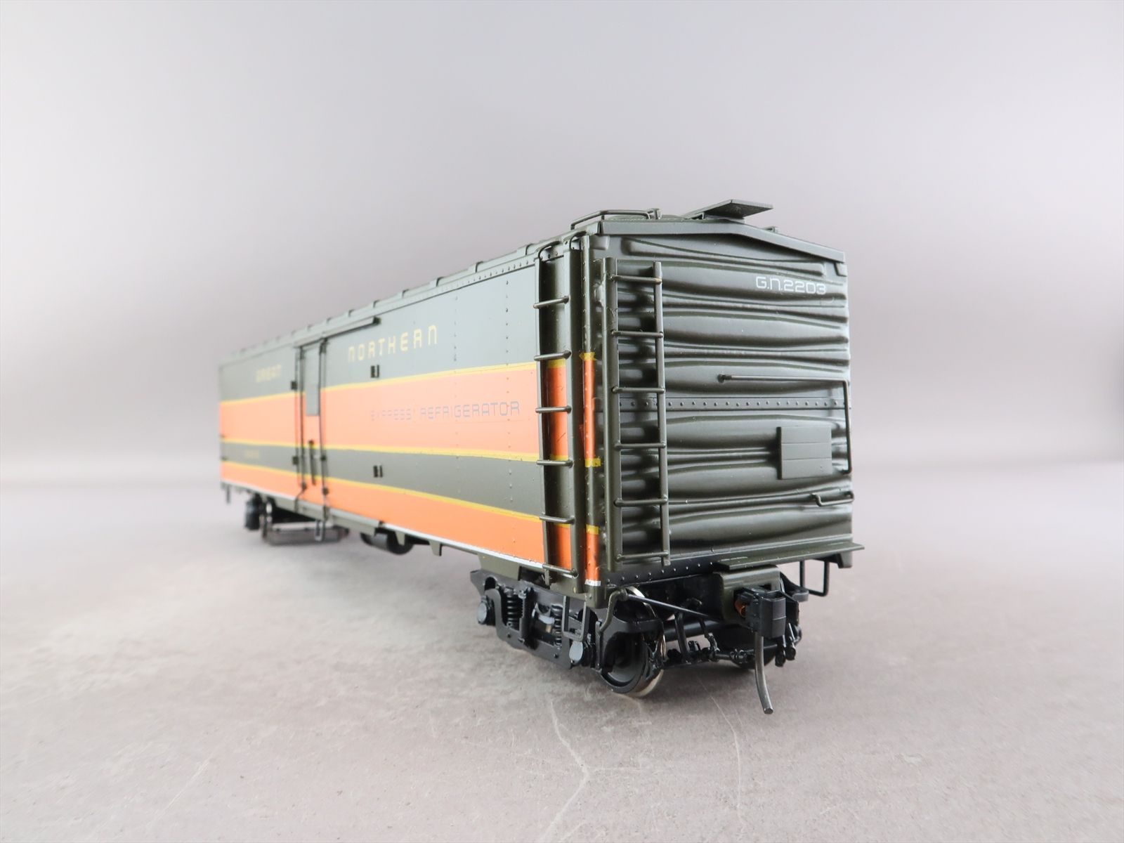 O Brass Model - USH 950 GN Great Northern 50' Express Reefer #2203 ...