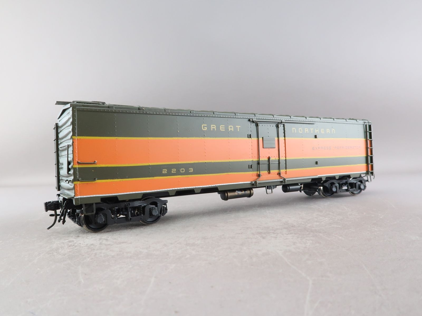 O Brass Model - USH 950 GN Great Northern 50' Express Reefer #2203 ...