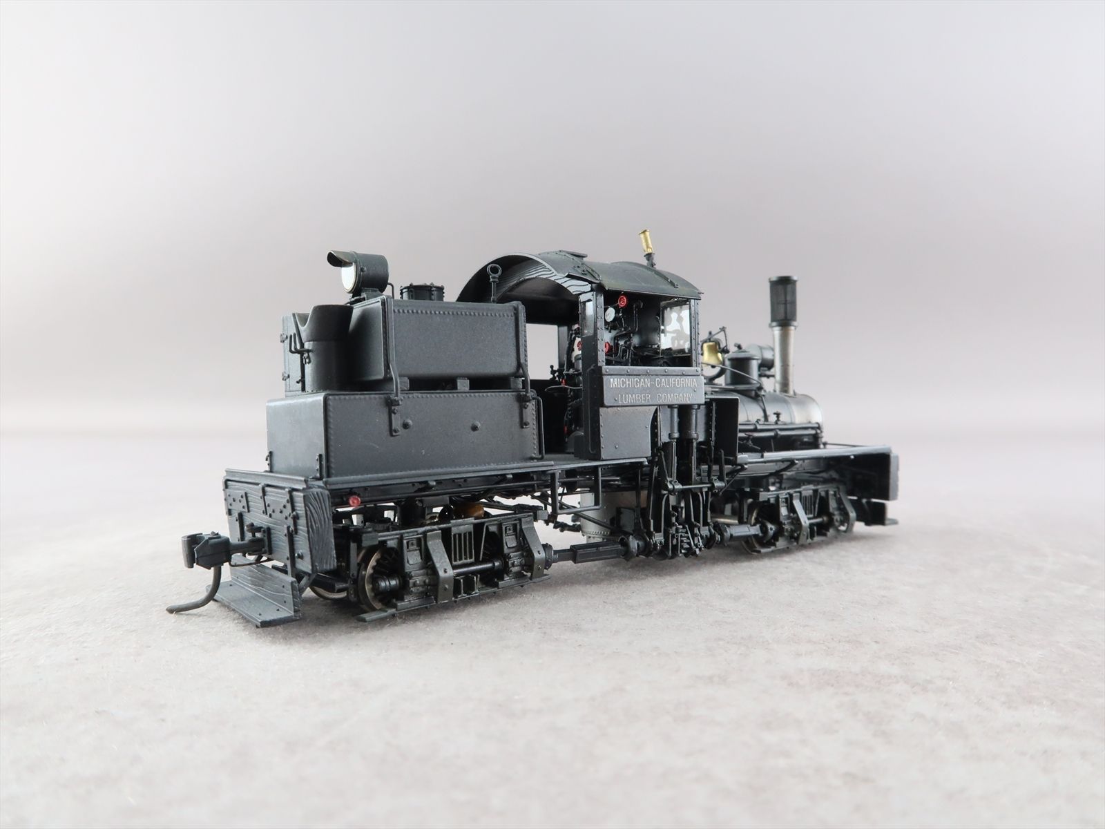 Sn3 Bras Model - P-B-L Mich-Cal 16 Ton Tee Boiler Shay Wooden Cab Coal ...