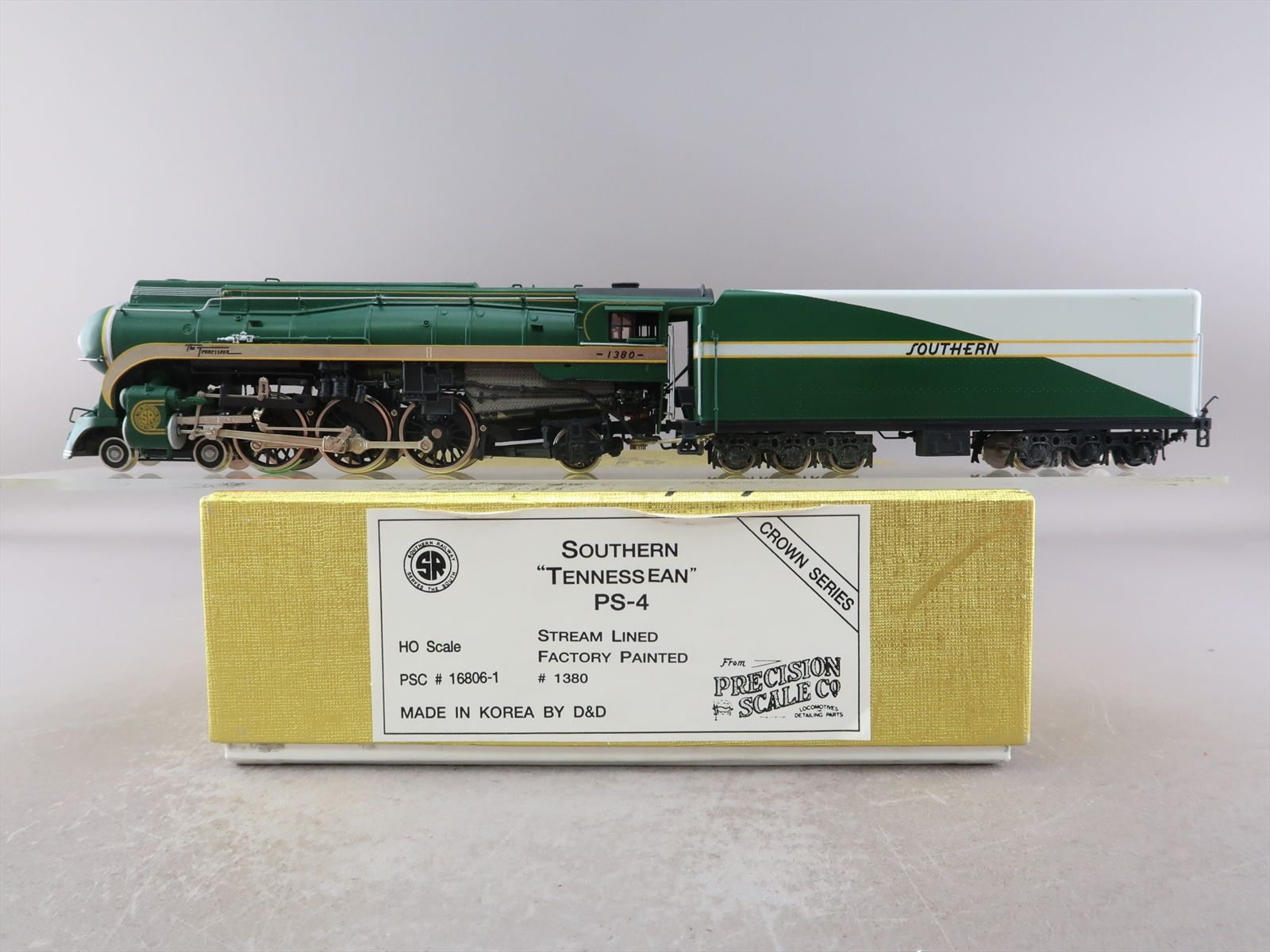 HO Brass Model - PSC 16806-1 SOU Southern Tennessean PS-4 Streamlined ...