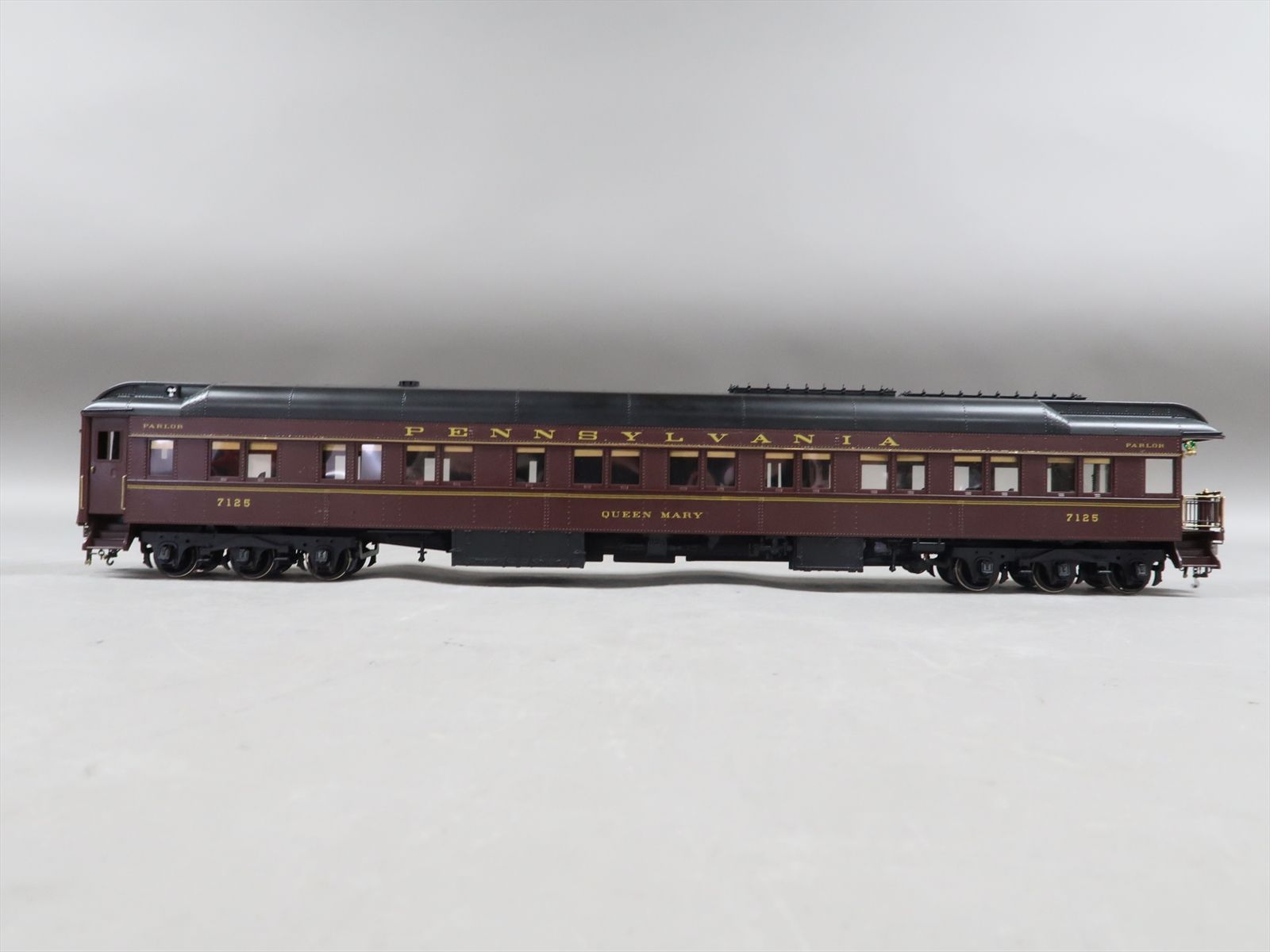 O Brass Model - PSC 15665-1 PRR Pennsylvania Parlor Car Queen Mary ...