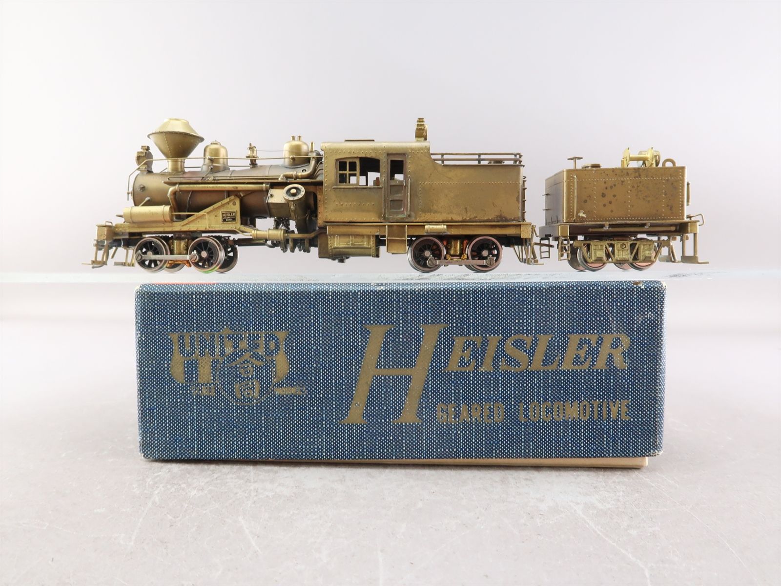 HO Brass Model - PFM 2-Truck Two Truck Heisler Geared Locomotive ...