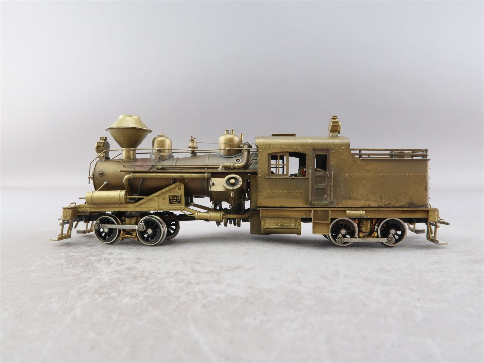 HO Brass Model - PFM 2-Truck Two Truck Heisler Geared Locomotive ...