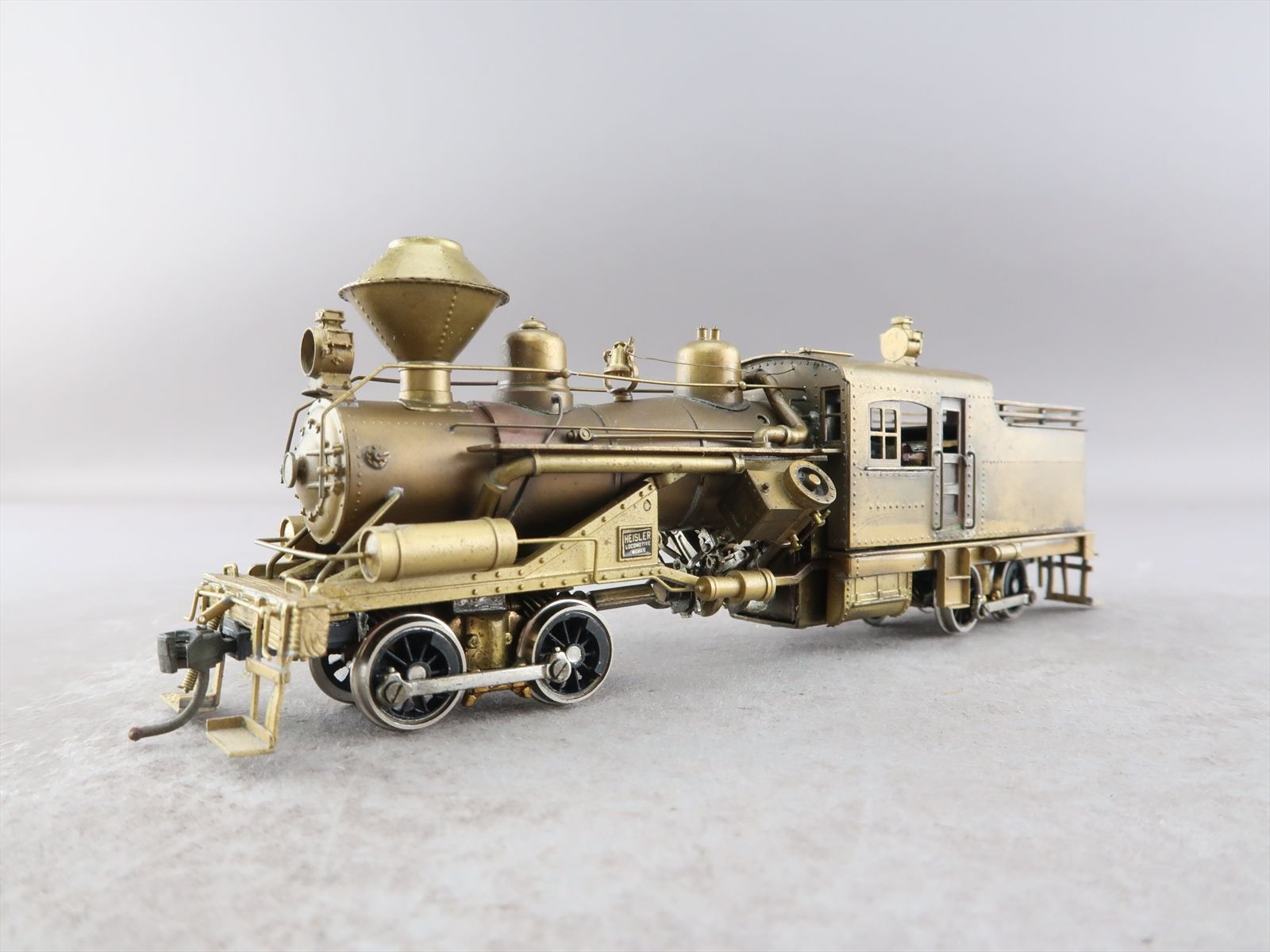 HO Brass Model - PFM 2-Truck Two Truck Heisler Geared Locomotive ...