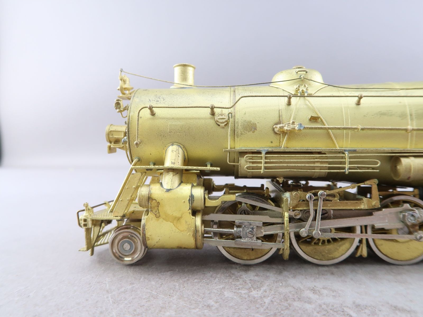 HO Brass Model - Sunset USRA Santa Fe 2-10-2 Heavy - Unpainted - 1988 ...