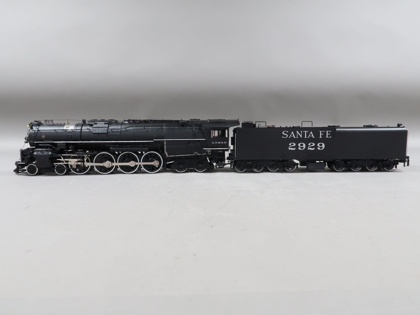 O Brass Model - SS Sunset 2-Rail AT&SF Santa Fe 2900 Class 4-8-4 #2929 ...