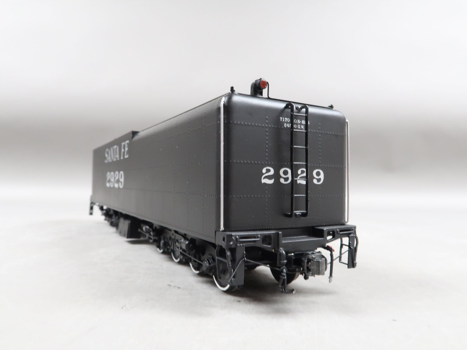 O Brass Model - SS Sunset 2-Rail AT&SF Santa Fe 2900 Class 4-8-4 #2929 ...