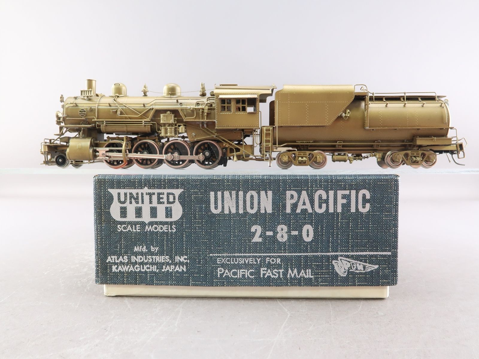 HO Brass Model - PFM UP Union Pacific 2-8-0 Consolidation - Unpainted ...