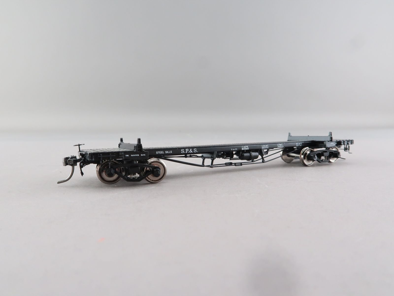 HO Brass Model - W&R SP&S Seattle Portland & Spokane Truss Rod Log Cars ...