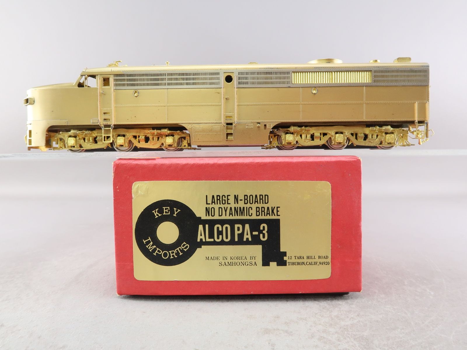 HO Brass Model - Key ALCO PA-3 Large Number Board No Dynamic Brake ...