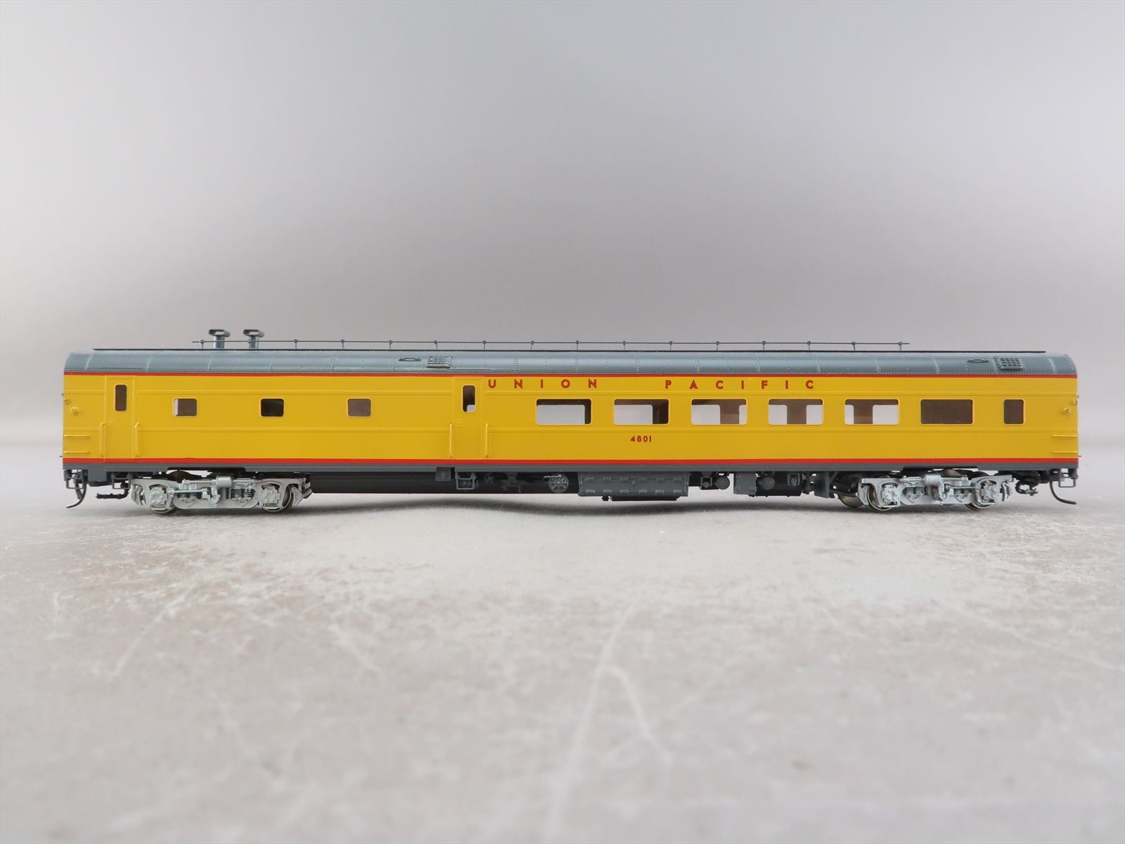 HO Brass Model - Wasatch UP Union Pacific Diner As Built #4801 - Pro Paint - 1993 Run - ACE PM Co.