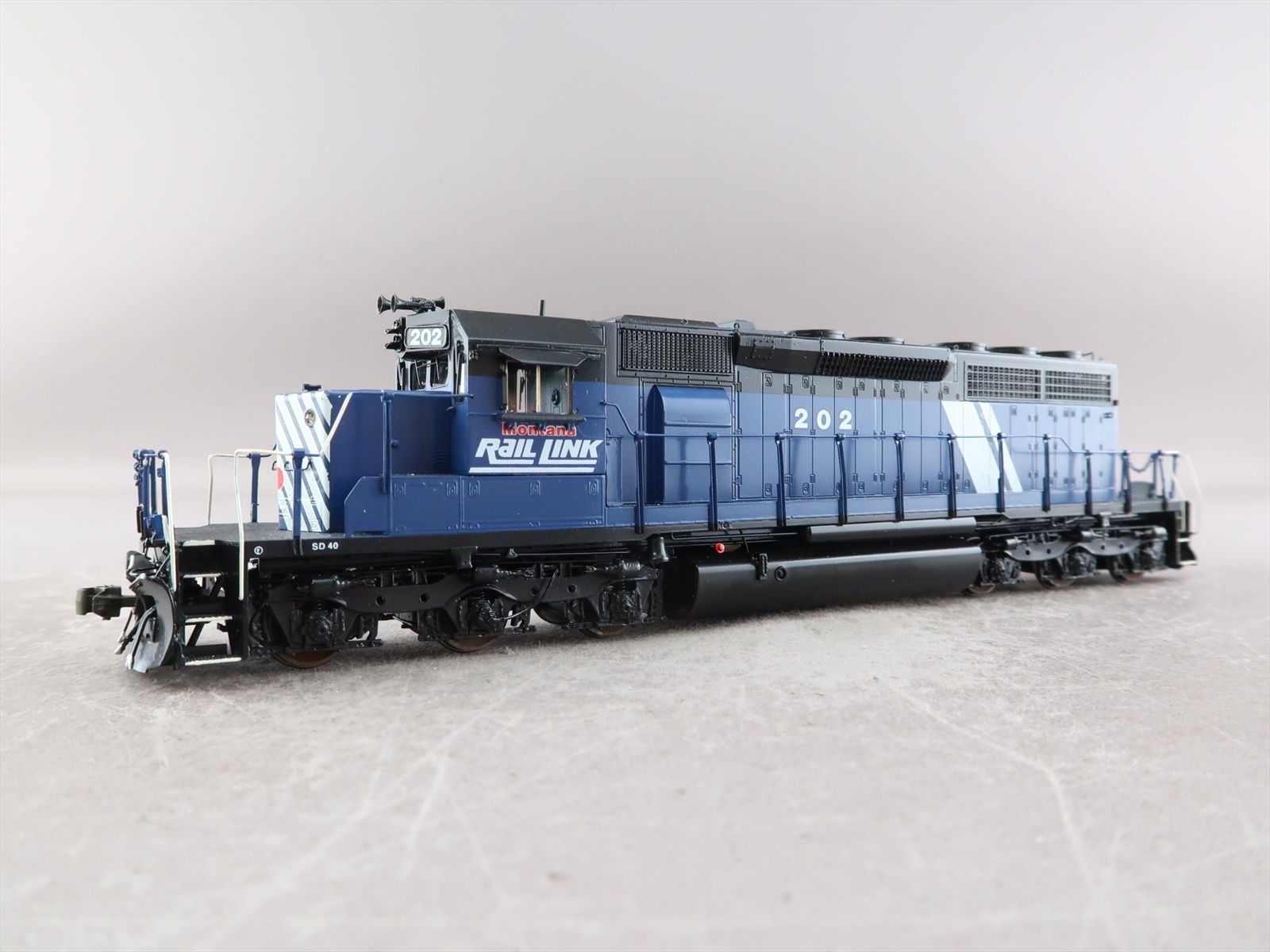 HO Brass Model - OMI 5373 BN as MRL Montana Rail Link SD-40 #202 - Pro ...