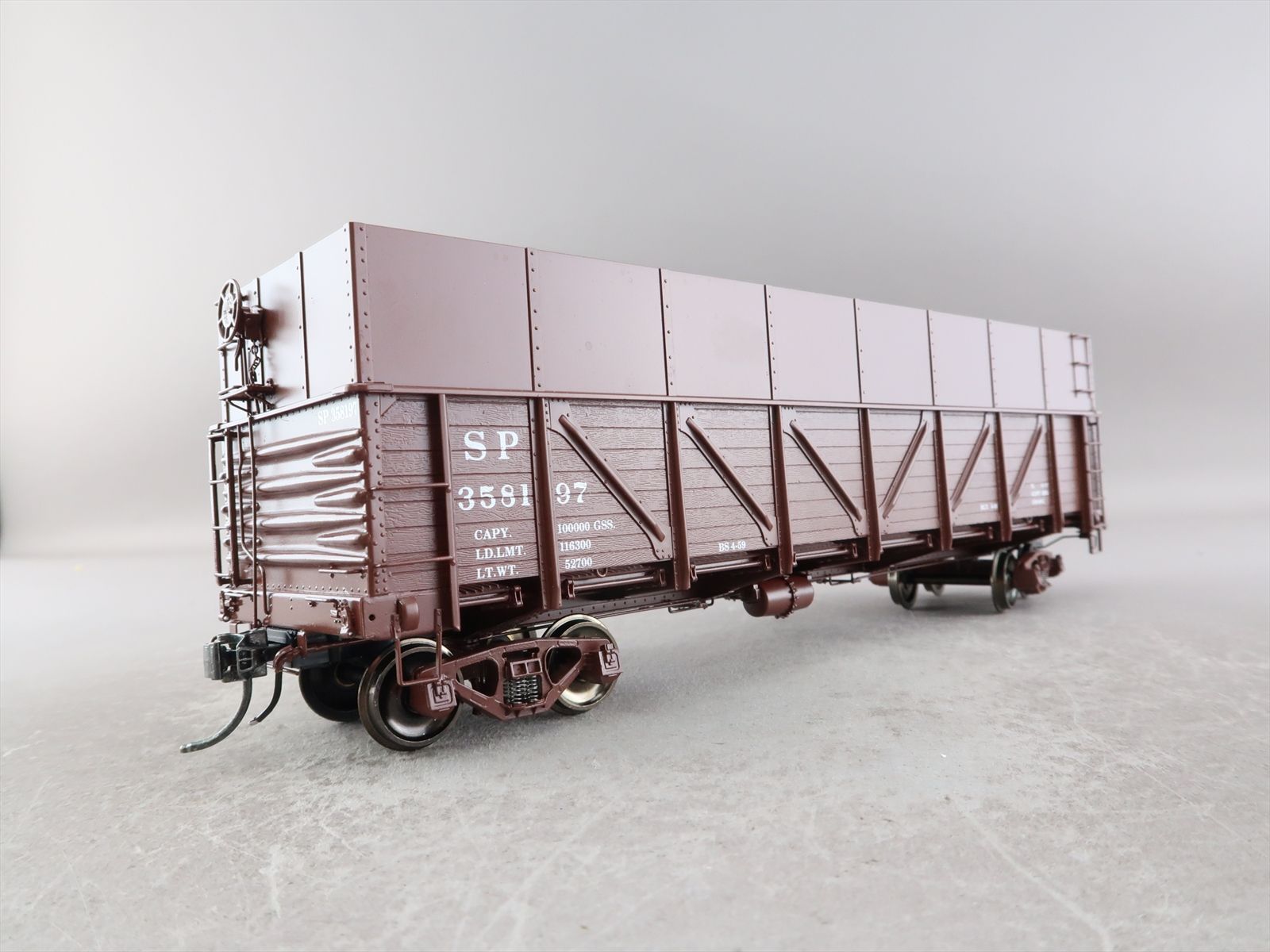 O Brass Model - PSC 17025-1 SP Southern Pacific G-50-20 Sugar Beet Car ...